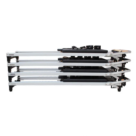 C2 Pro RC Pilates Reformer met hout effect (vernieuwd model) | Fitness ...