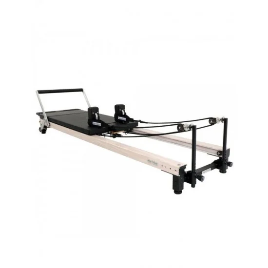 C2 Pro RC Pilates Reformer met hout effect (vernieuwd model) | Fitness ...